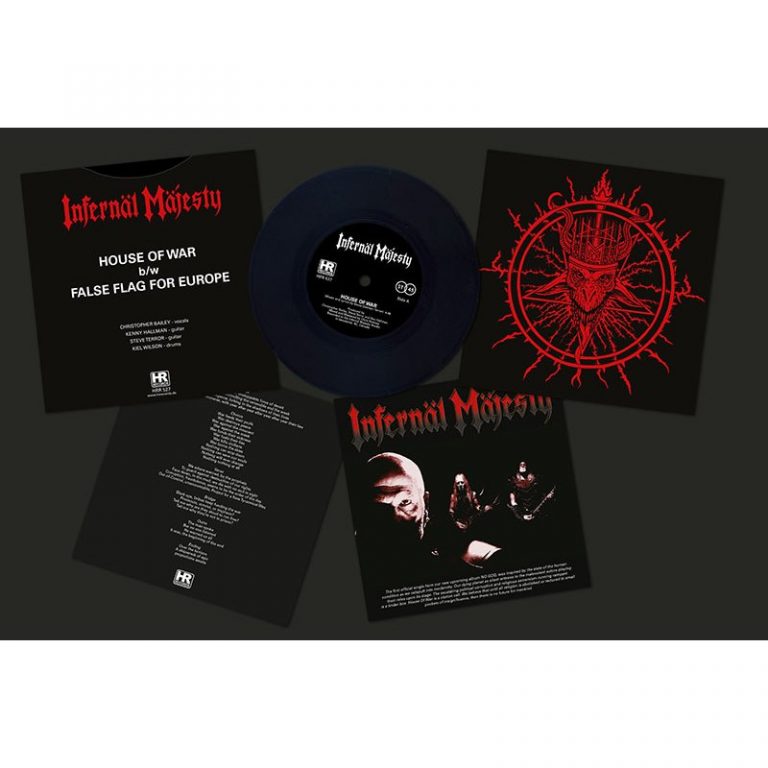 INFERNAL MAJESTY “House of War” 7″EP : Iron Pegasus Records