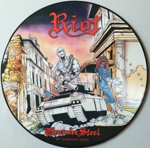 RIOT “Thundersteel” Picture Disc (lim.500) : Iron Pegasus Records