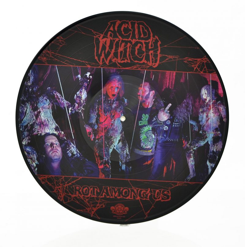 ACID WITCH “Rot Among Us” Gatefold PICTURE LP w/ Poster & Decoration ...
